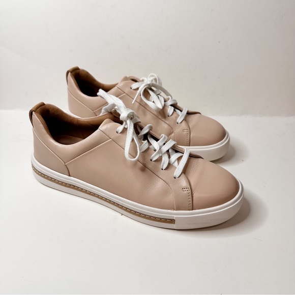 Clarks | Shoes | Clarks Unstructured Leather Sneaker Lace Up Shoes ...